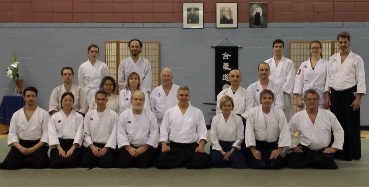 Aïkido at University and Nishio Shoji Sensei Aïkido with Paul Muller Sensei
