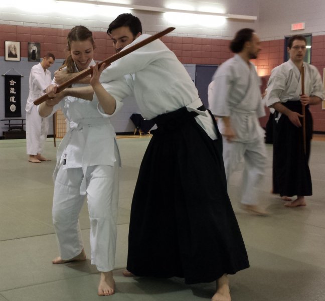 Aïkido at University and Nishio Shoji Sensei Aïkido with Paul Muller Sensei