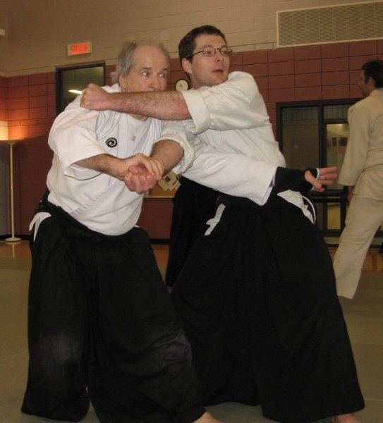 Aïkido at University and Nishio Shoji Sensei Aïkido with Paul Muller Sensei